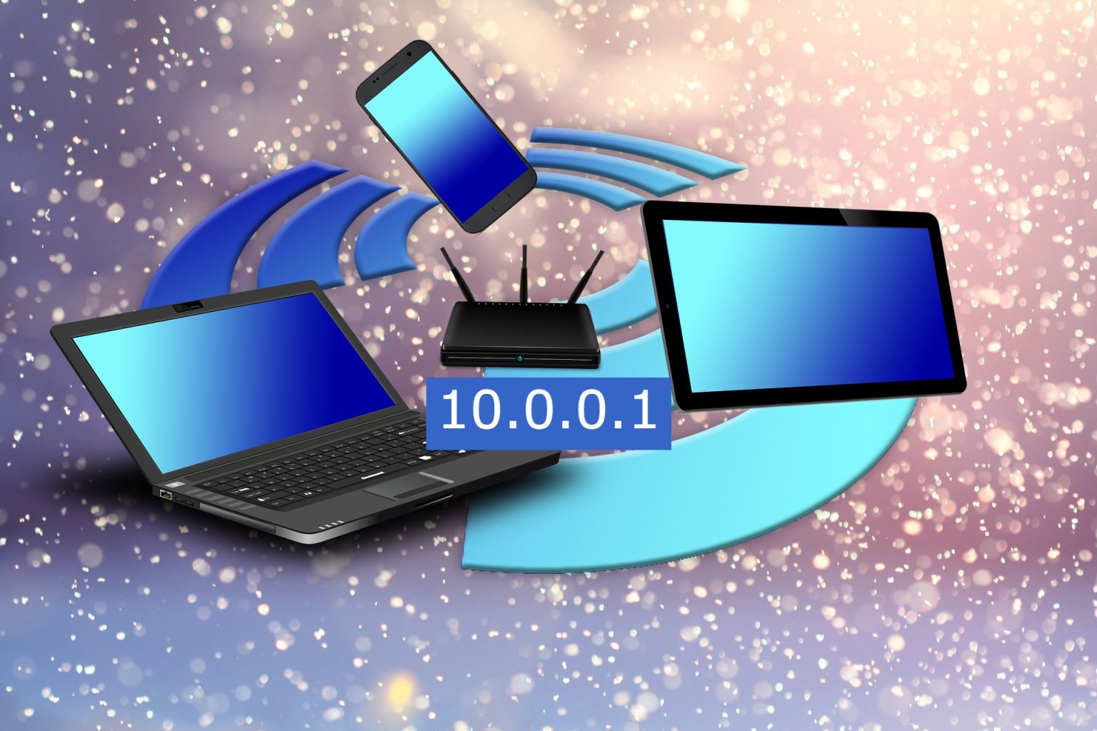 10.0.0.1 – Login Admin