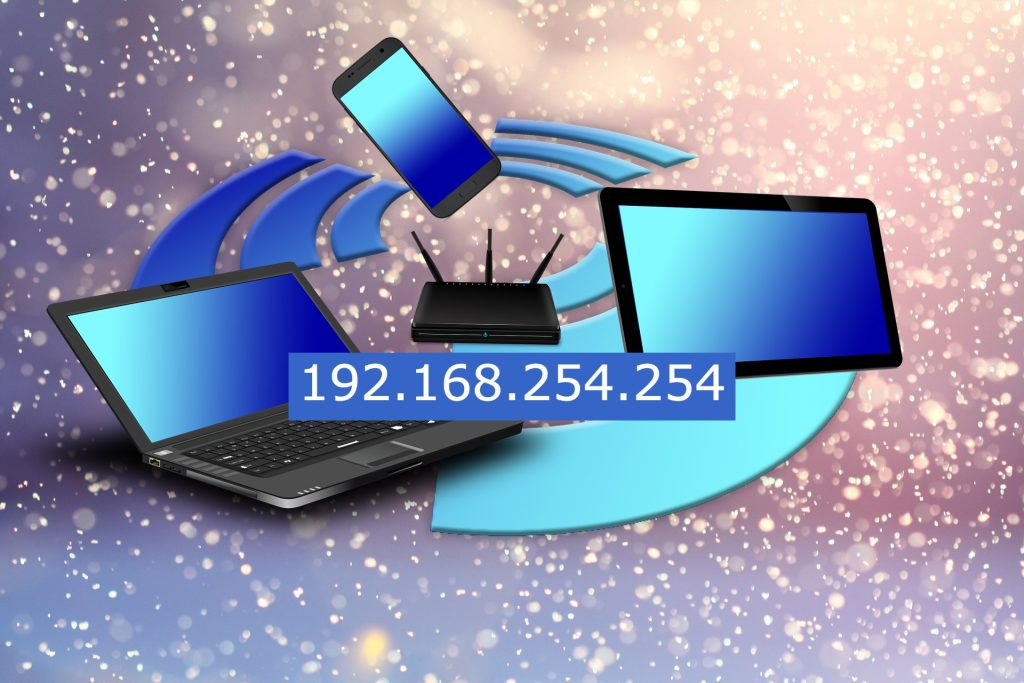 192.168.254.254 – Login Admin