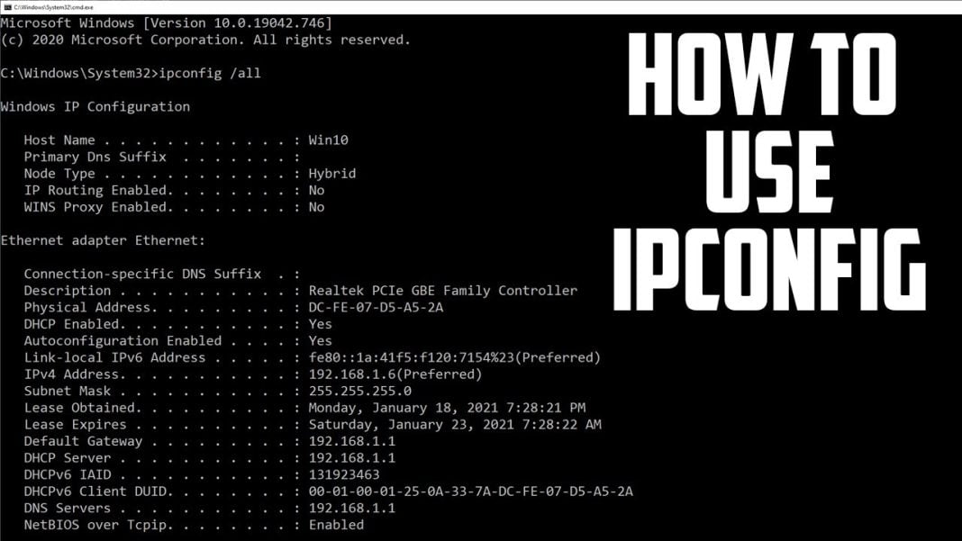 IPconfig : Qu’est-ce que c’est et quand l’utiliser